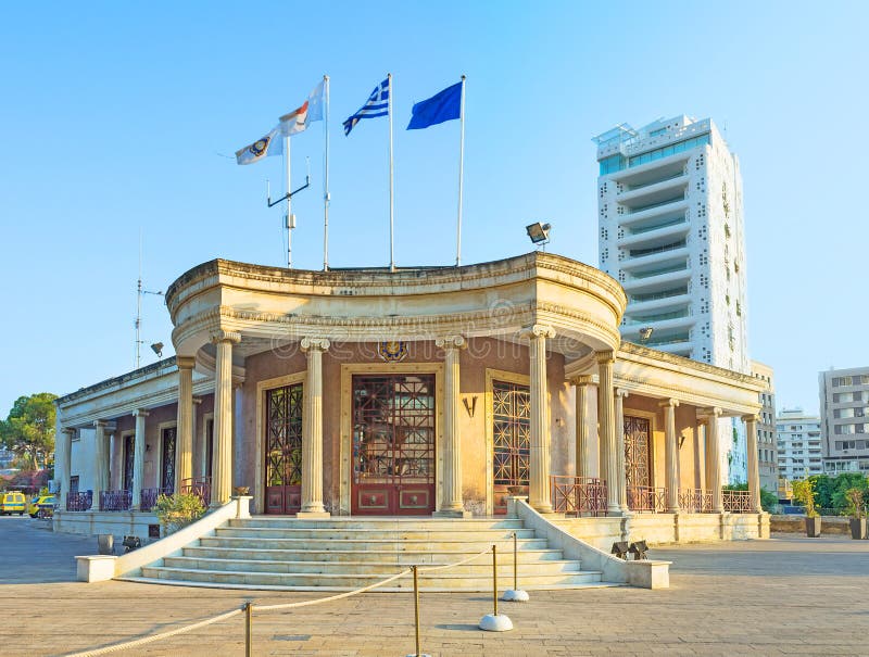 La capitale de la Chypre photo stock. Image du gouvernement - 57818224
