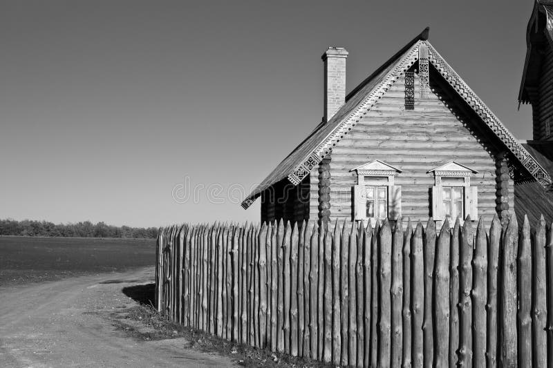La casa en aldea foto de archivo. Imagen de apacible - 11661296
