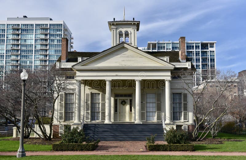 La Casa Más Vieja Del ` S De Chicago Fotografía editorial - Imagen de ...