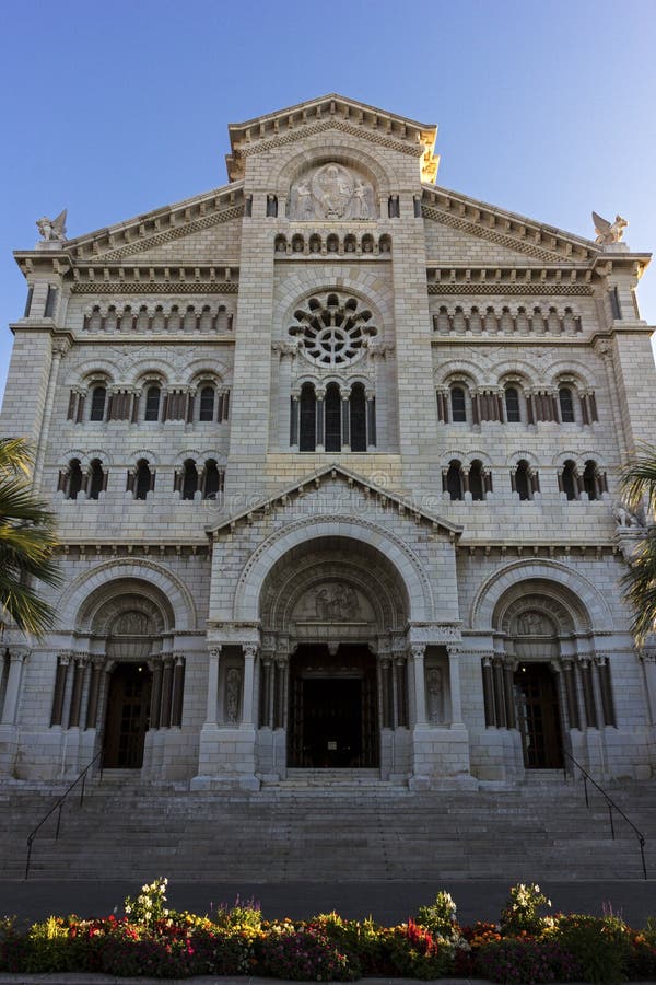 La Catedral De Nicholas Del Santo En Catedral De Monaco Imagen de ...