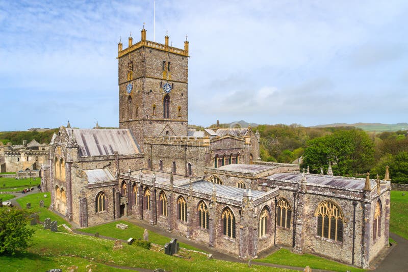La Cathédrale De St David, Pays De Galles Photo stock - Image du saint ...