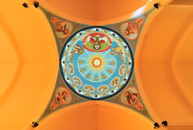 La Cattedrale Ortodossa Copta Di Michael Di Arcangelo - Assuan, Egitto ...