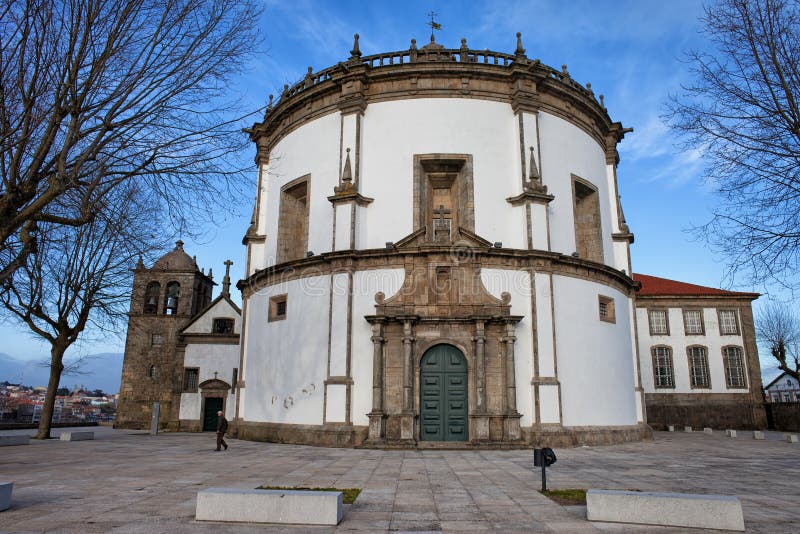 La Chiesa Del Monastero Di Serra Fa Pilar Nel Portogallo Immagine Stock Immagine Di Posto