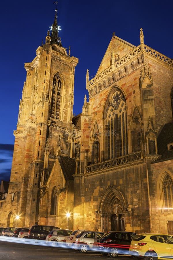 Chiesa Di StMartin A Colmar, Francia Fotografia Stock - Immagine di ...