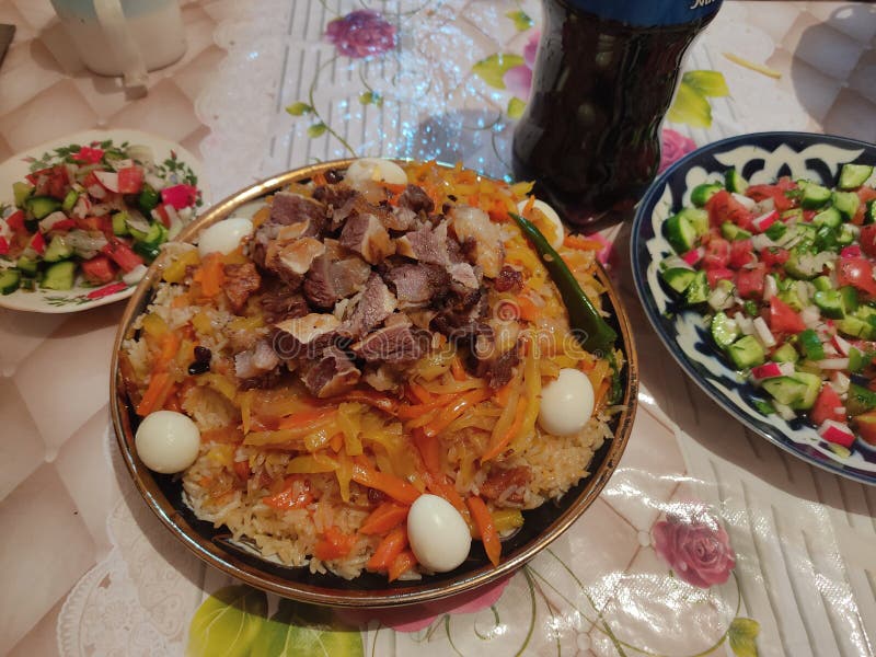La Comida Uzbeka. Delicioso Dulce! Imagen de archivo - Imagen de uzbeko ...