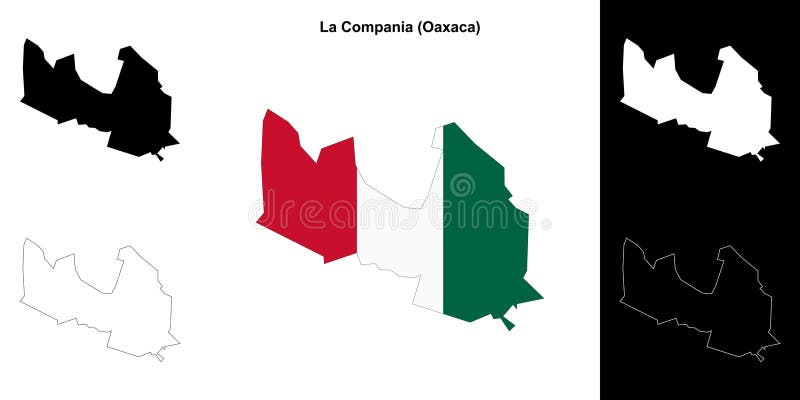 Compania Outline Map Stock Illustrations – 2 Compania Outline Map Stock ...