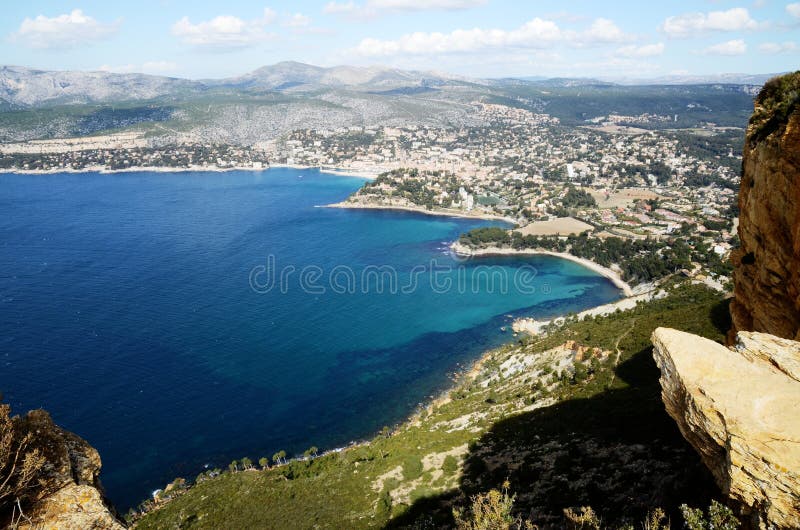La Costa Del Cassis, Francia Del Sud Fotografia Stock - Immagine di ...