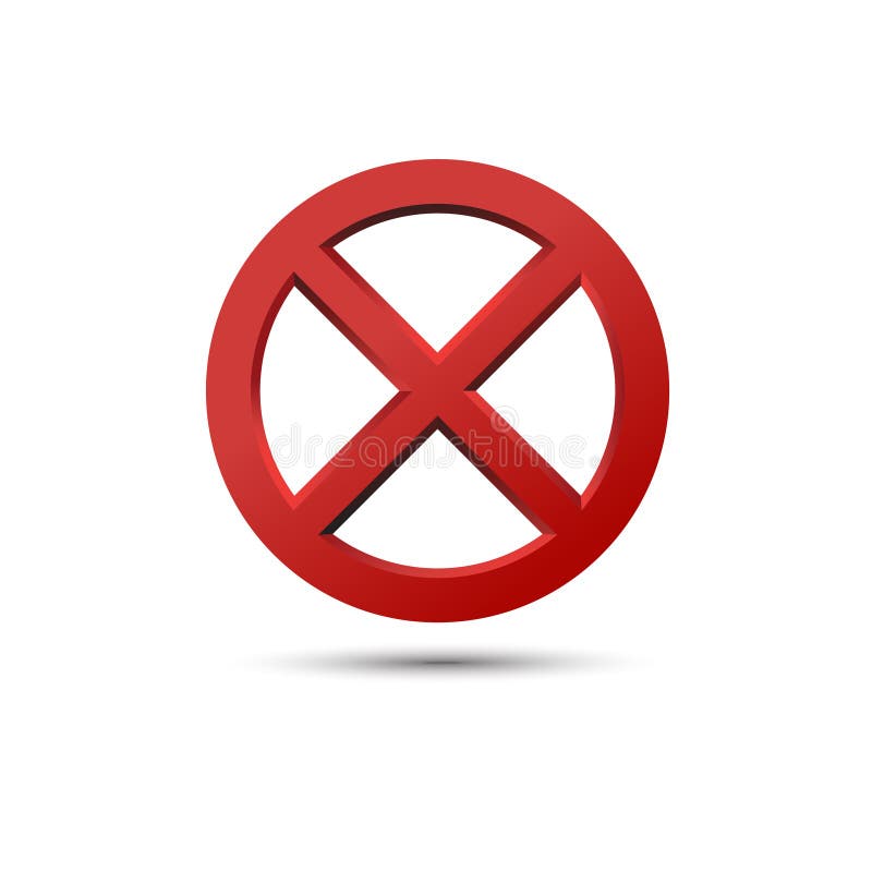 La Croix Signe L'illustration De Forme De Cercle Illustration de ...