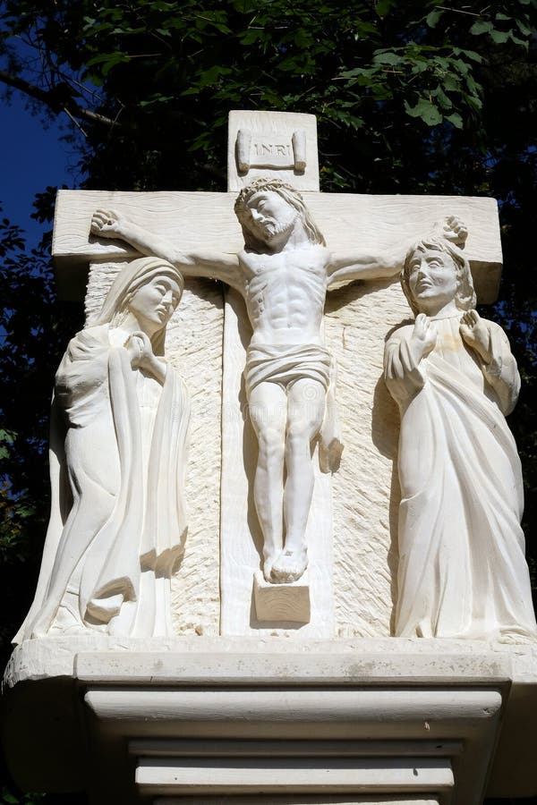 La Crucifixion Et La Mort De Jesus Christ Photo stock - Image of europe ...