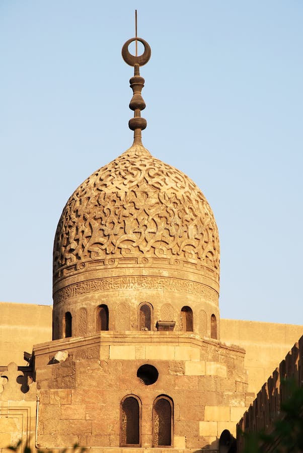 La Cupola Della Moschea Di Al-Azhar a Cairo Immagine Stock - Immagine ...