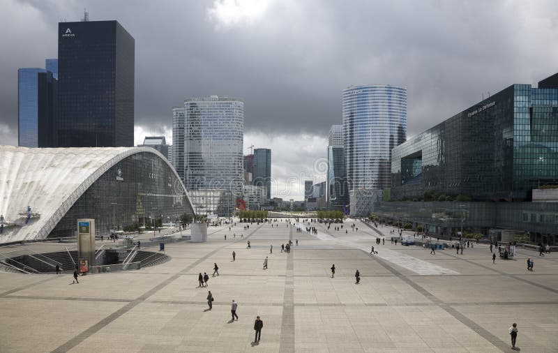 La Defense - Paris editorial image. Image of tourism, landmark - 9789095