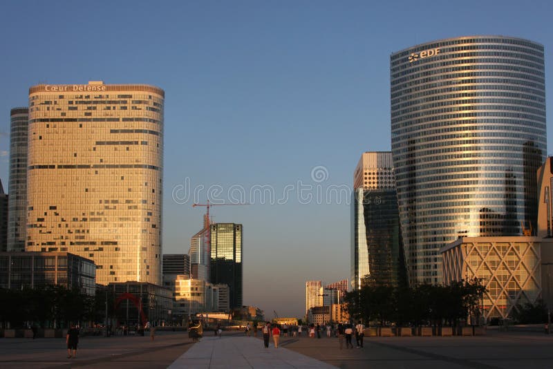 La Defense towers editorial image. Image of affair, building - 15197680