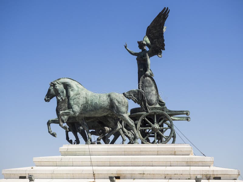 La diosa Victoria foto de archivo editorial. Imagen de caballo - 90703573