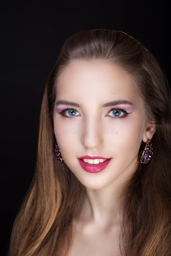 La Femme Parfaite Composent Image stock - Image du caucasien, isolement ...