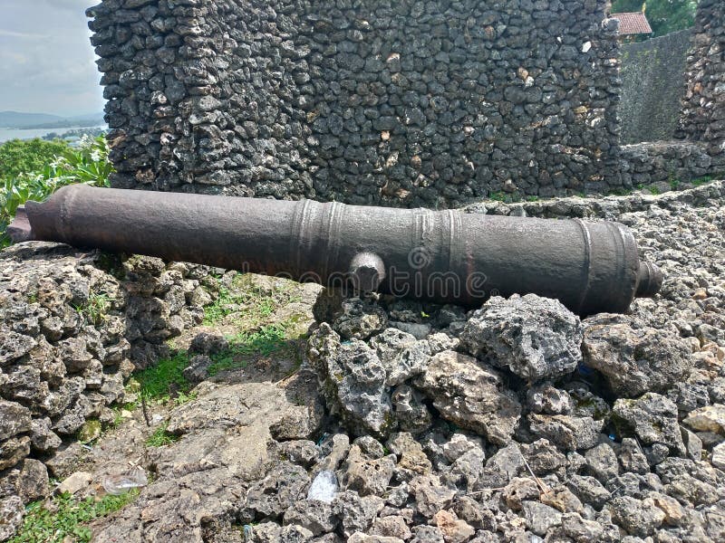 La Forteresse De La Forteresse Wolio La Plus Large Du Monde Image stock ...
