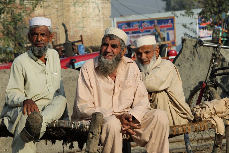 Persone in Pakistan - Una Vita Quotidiana Fotografia Editoriale ...