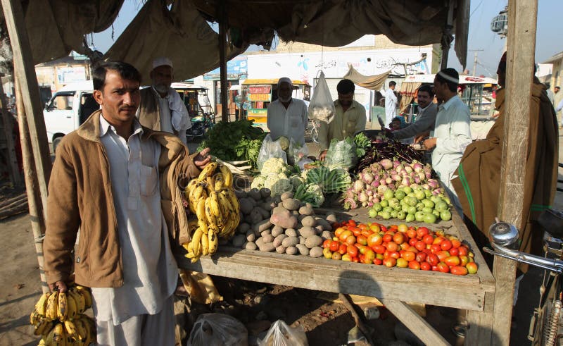 La Gente Nel Pakistan - Una Vita Quotidiana Fotografia Editoriale ...