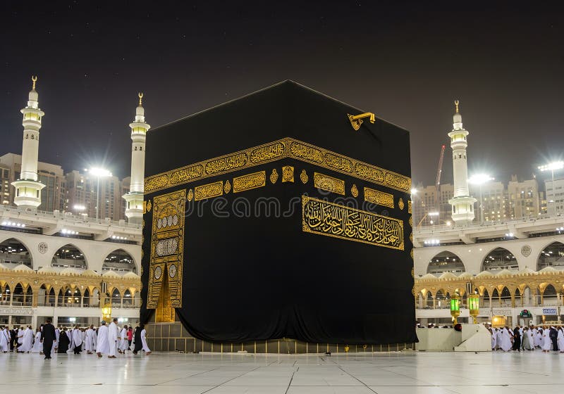 La Gran Mezquita De Kaaba En La Meca Imagen de archivo - Imagen de ...