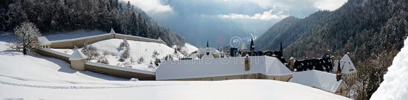 La Grande Chartreuse Monastery, France Stock Photo - Image of french ...