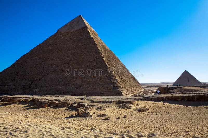 La Grande Pyramide De Gizeh Image stock - Image du vieux, destination ...