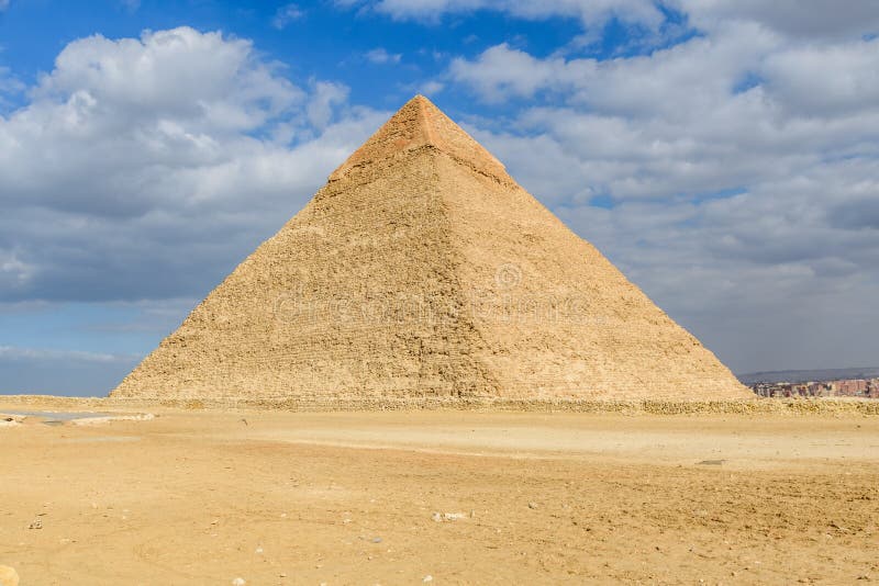 La Grande Pyramide De Khafre Dans Le Plateau De Gizeh Le Caire, Egypte ...
