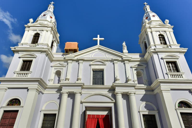 La Guadalupe Cathedral - Ponce, Porto Rico Imagem de Stock - Imagem de ...