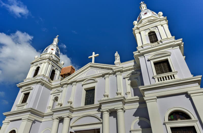La Guadalupe Cathedral - Ponce, Porto Rico Imagem de Stock - Imagem de ...