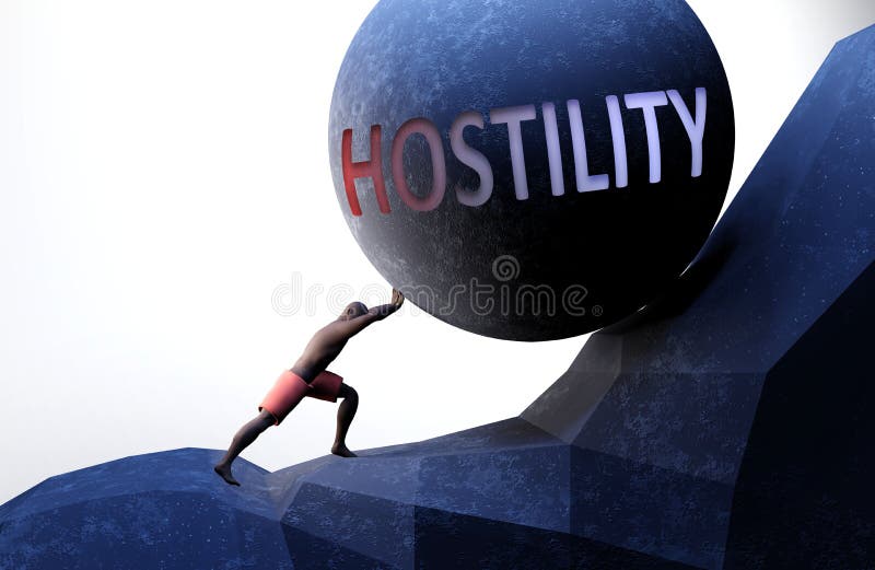 Hostilidad Como Carga Y Peso Sobre Hombros Simbolizada Por La ... Hostilidad Como Carga Y Peso Sobre Hombros Simbolizada Por La ...