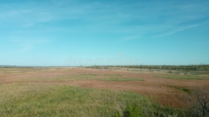 La Inmensidad De La Estepa Rusa Imagen de archivo - Imagen de hierba ...
