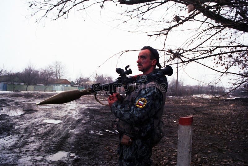LA INVASIÓN RUSA DE CHECHENIA Imagen editorial - Imagen de ruso ...