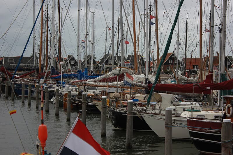 La Isla De Marken, Holanda, Países Bajos Foto de archivo - Imagen de ...