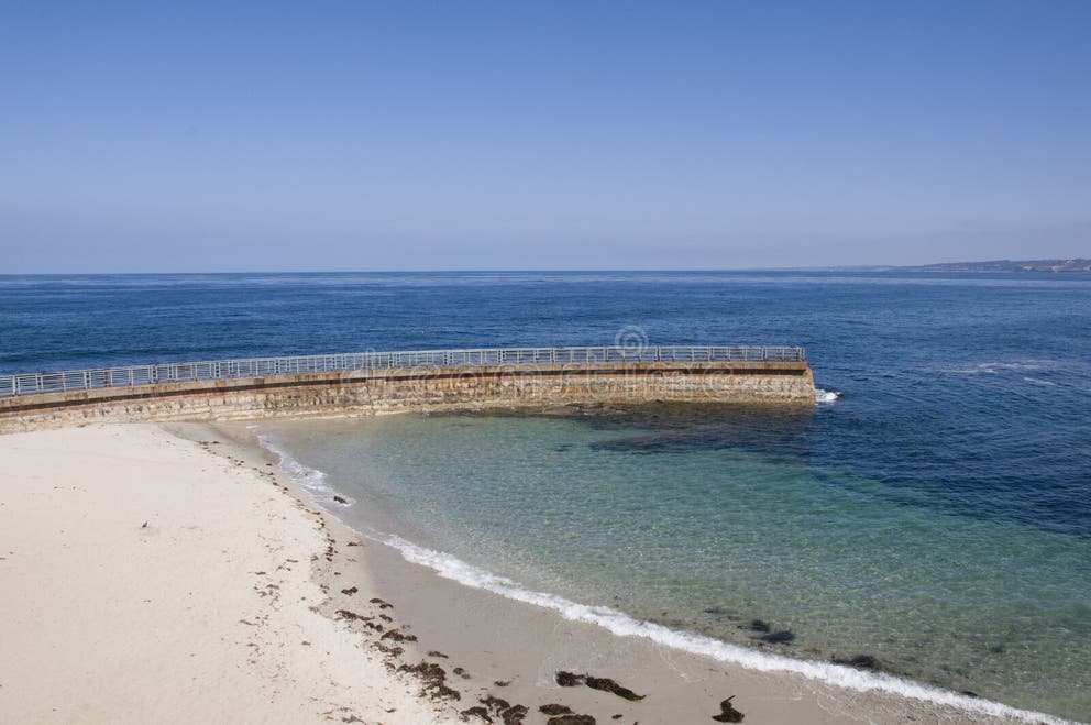La Jolla Con El Océano Pacífico Imagen de archivo - Imagen de océano ...