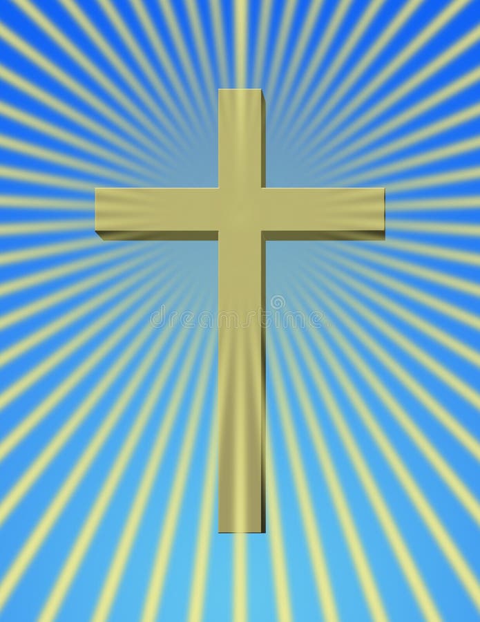 Cruz Blanca Brillante En Fondo Transparente Cruz Del Santo Que Brilla ...