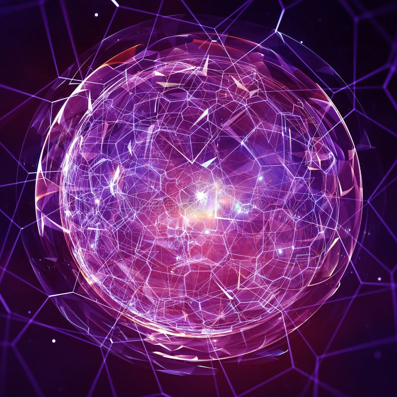 Monde De Quantum, La Mécanique Quantique Illustration Stock ...