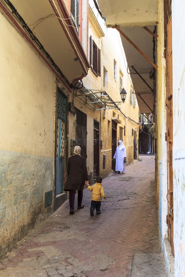 La Médina à Tanger, Maroc image éditorial. Image du culture - 54298405