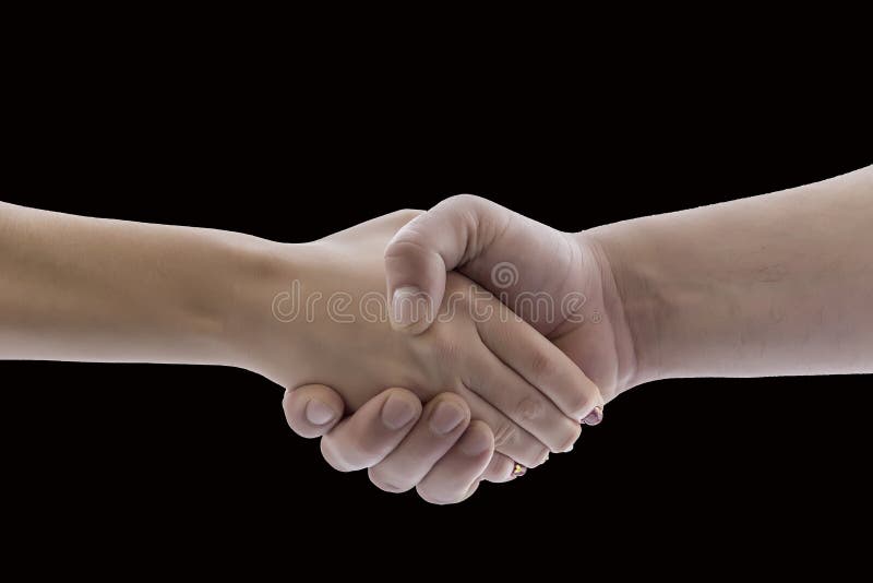 La Main Serre La Main Dans La Salutation Image stock - Image du hommes ...