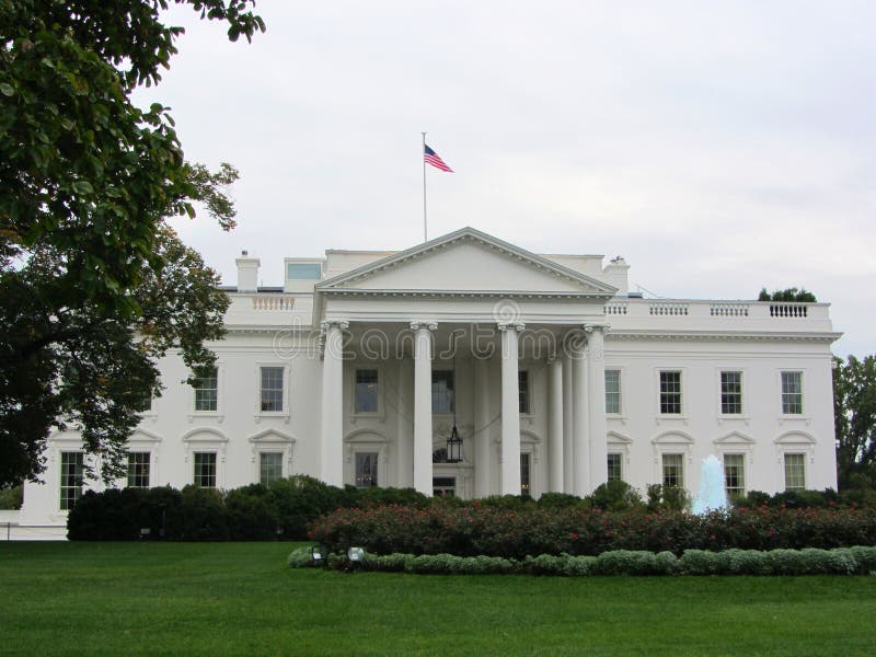 La Maison Blanche Dans Le Washington DC, Etats-Unis Image stock - Image ...