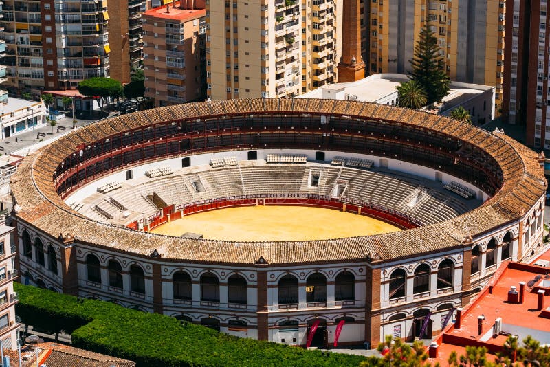 La Malagueta is De Arena Malaga, Spanje Stock Foto - Image of lucht ...