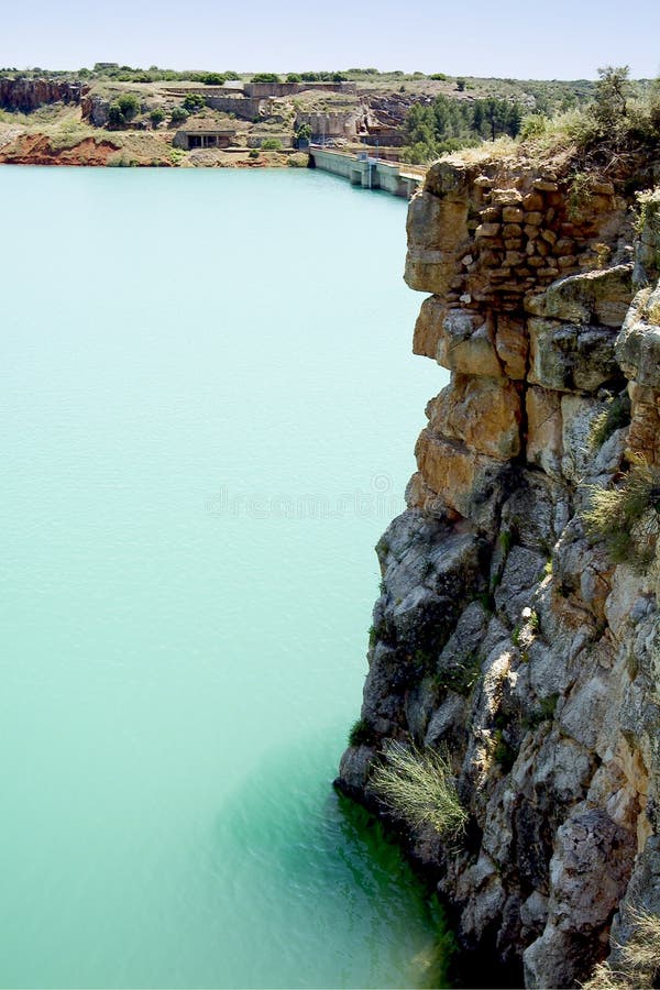 Castiglia-La Mancia - Spagna Immagine Stock - Immagine di collina ...