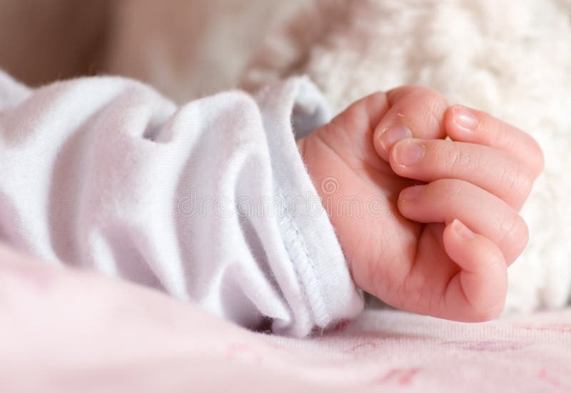La mano del neonato immagine stock. Immagine di aiuto - 31721969