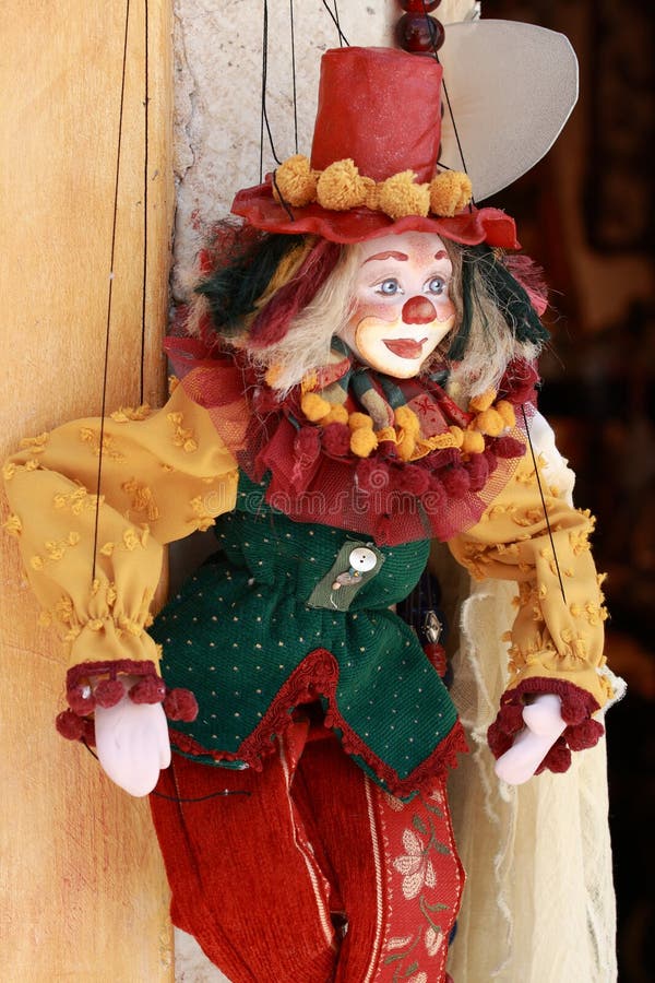 La marioneta foto de archivo. Imagen de sonrisa, simulado - 8024006