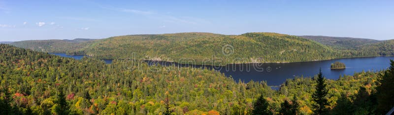 La Mauricie National Park in Canada Stock Image - Image of season ...