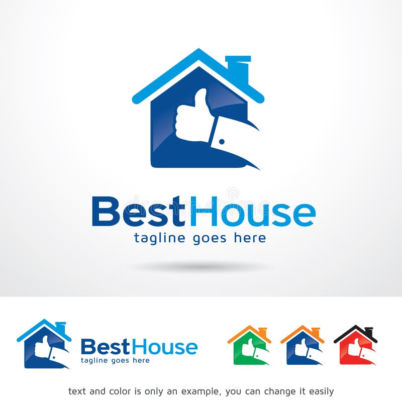 La Meilleure Chambre Logo Template Design Vector Illustration de ...