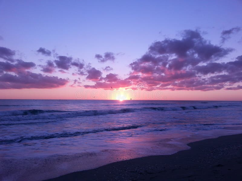 La Mer stock image. Image of sunrise, overlooking, ocean - 49182465
