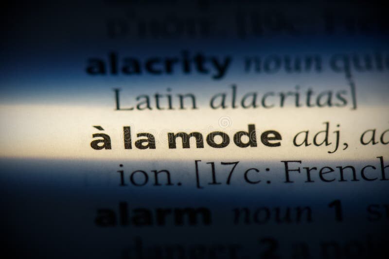 A la mode stock image. Image of book, thesaurus, isolated - 161577577