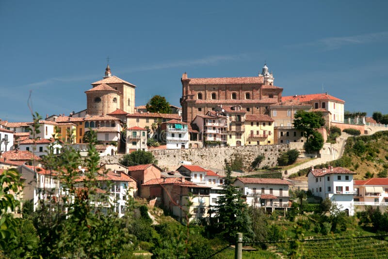 La Morra, Italy stock photo. Image of church, charming - 6239630