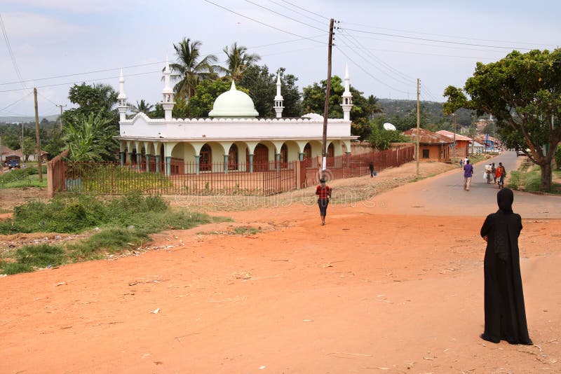 La Moschea in Ujiji, Tanzania Immagine Stock Editoriale - Immagine di ...