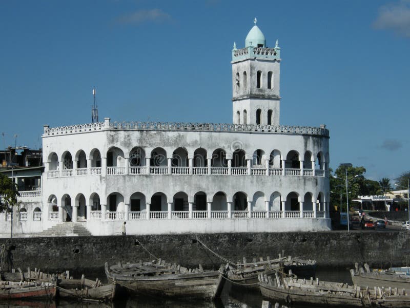 La Mosquée De Moroni, Grand Comore Image stock - Image du comoros, dôme: 20396917