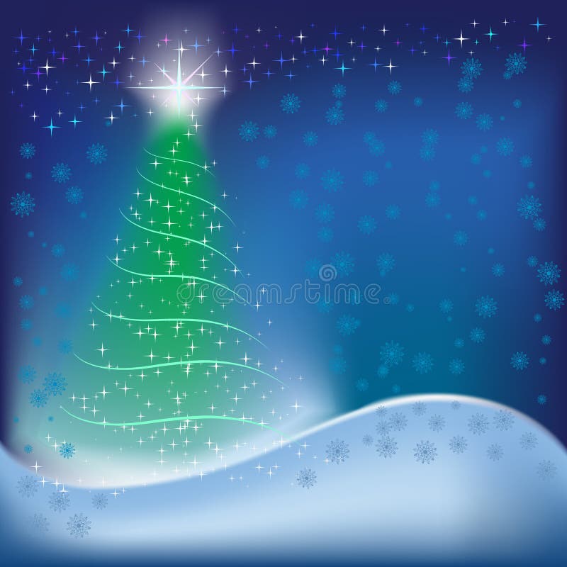 La Navidad Abstracta Del Fondo Ilustración del Vector - Ilustración de ...