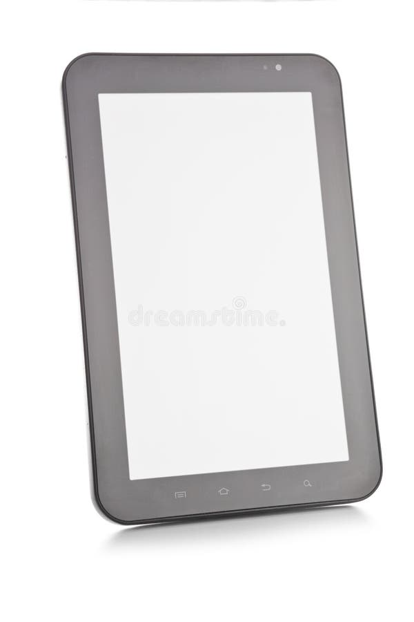 La nueva tableta foto de archivo. Imagen de blanco, brillante - 29770384